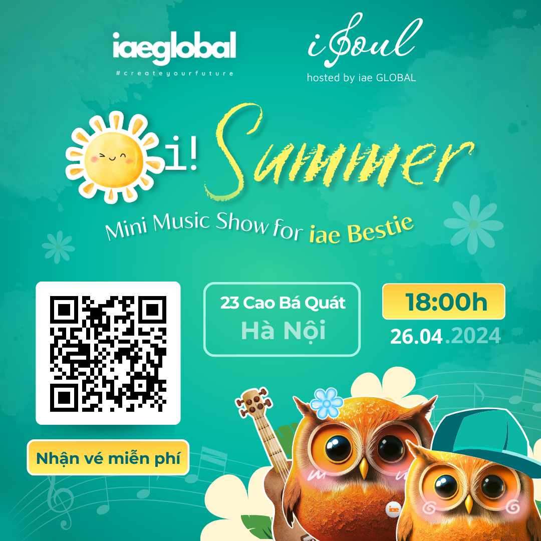 “iSoul: Oi!Summer” sự kiện không thể bỏ qua trong mùa hè này cùng iae GLOBAL Việt Nam